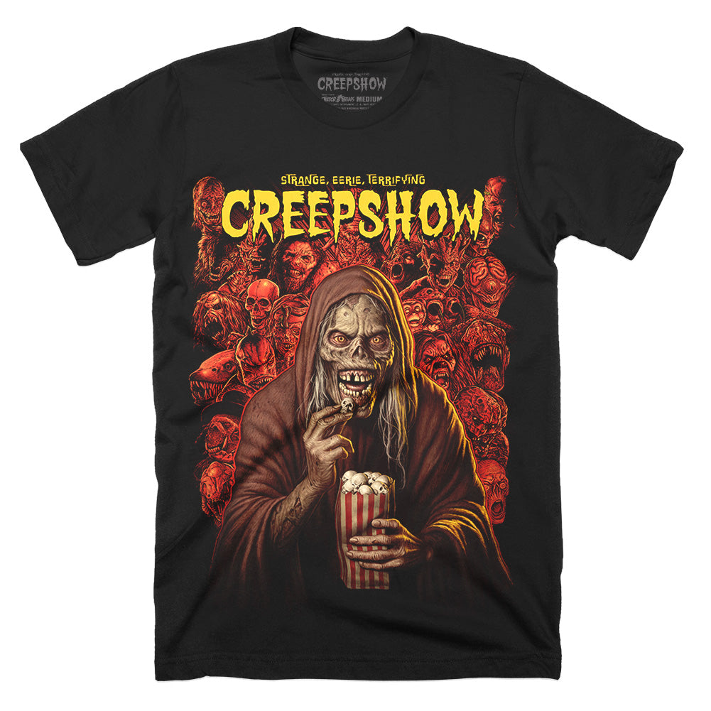Creepshow “Get the Popcorn” T-Shirt | Official Horror Comic Tee ...