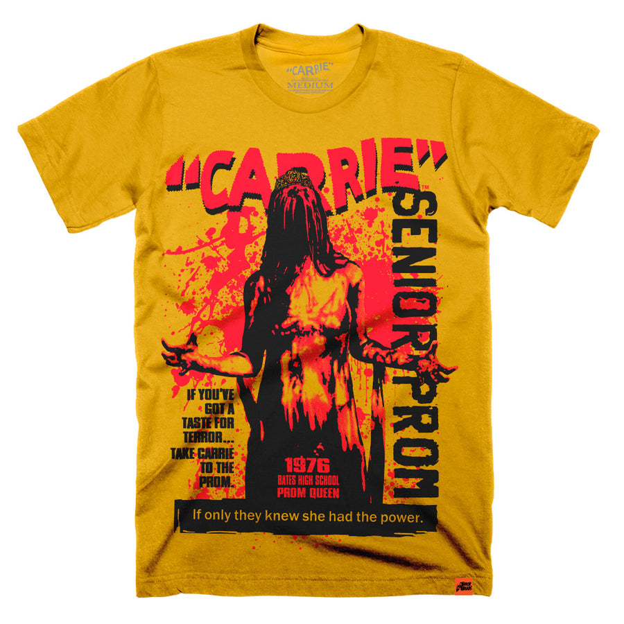 Carrie “Senior Prom” T-Shirt – Retro Horror Poster Style Tee ...