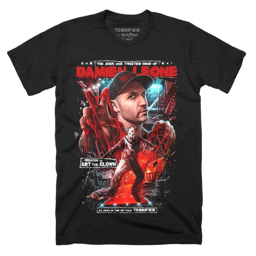 Terrifier “The Creator” T-Shirt – Official Damien Leone Horror Tee – TerrorThreads